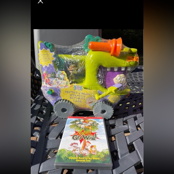 Nickelodeon | Toys | Rare998 Rugrats 13 Reptar Wagon Vehicle Activity ...